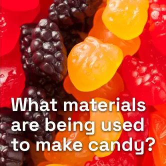 What materials are being used to make candy? | Tanis